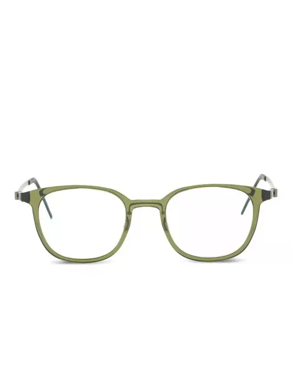 LINDBERG Round-frame Eyeglasses - Silver