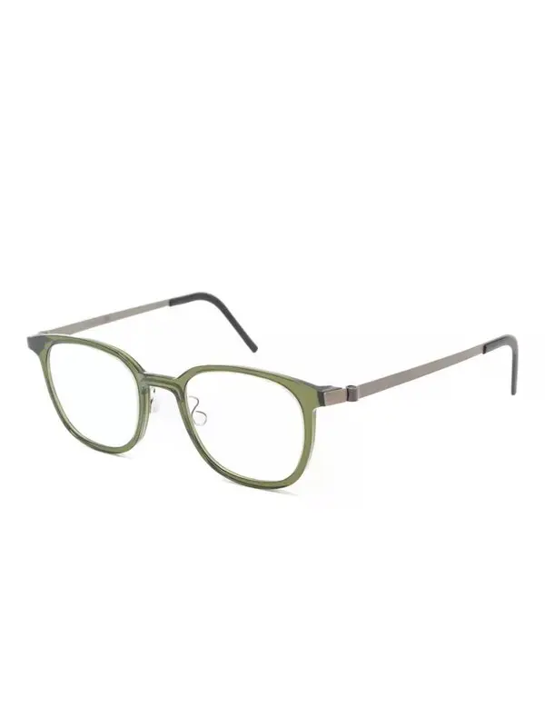 LINDBERG Round-frame Eyeglasses - Silver