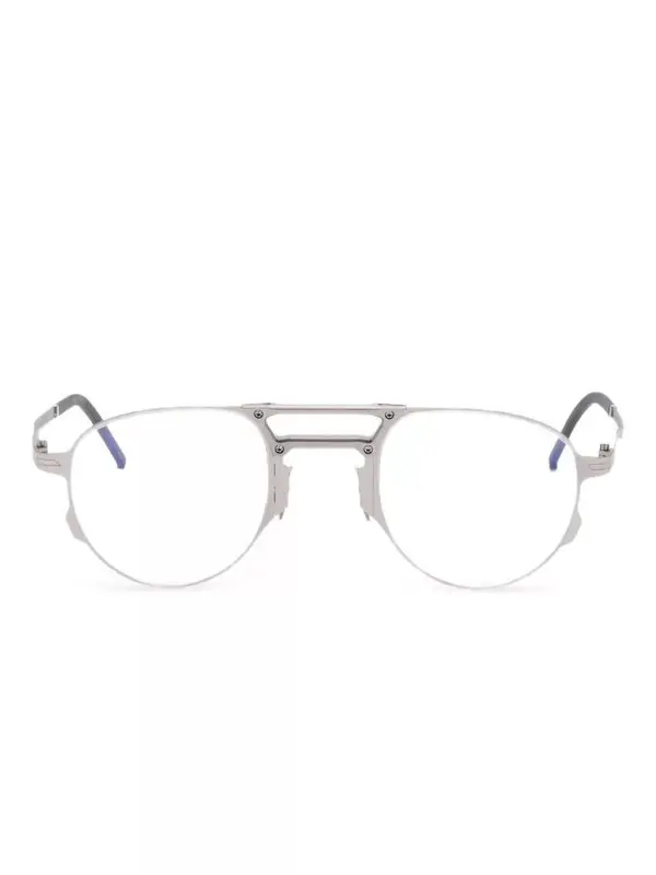 MOVITRA Levita Round-frame Glasses - Grey