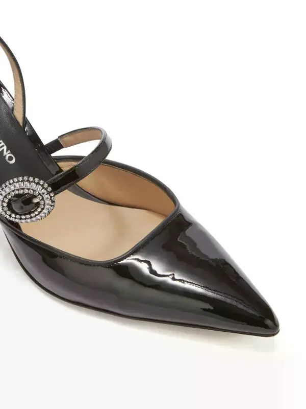 Ermanno Scervino Embellished Slingback Sandals