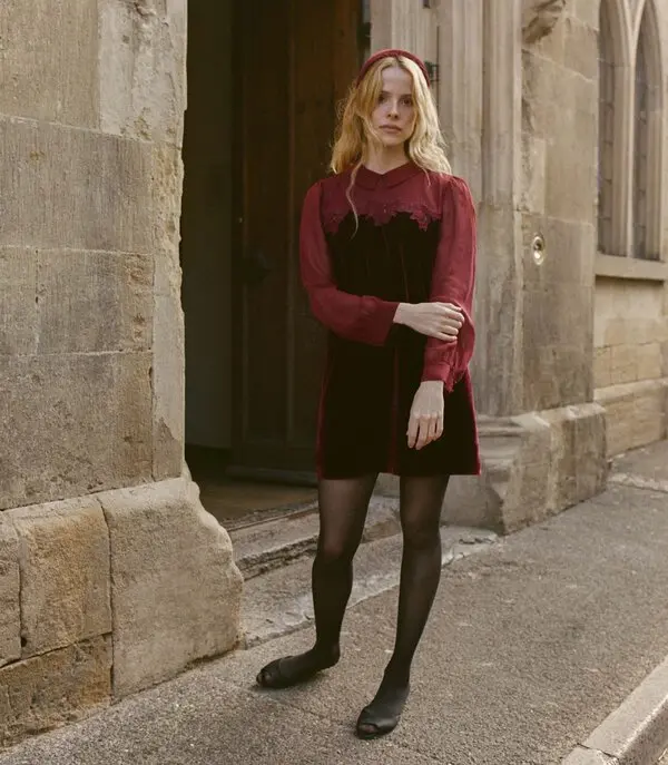 Madelynne Dress - Vino Rosso | DEN Vino Rosso / XS