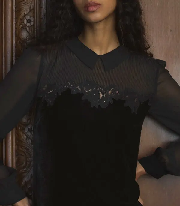 DÔEN Madelynne Shift Dress - Black