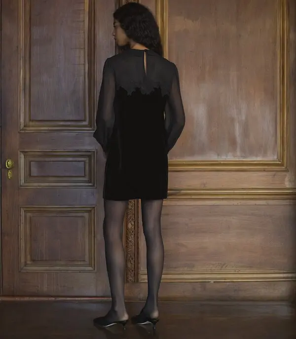 DÔEN Madelynne Shift Dress - Black