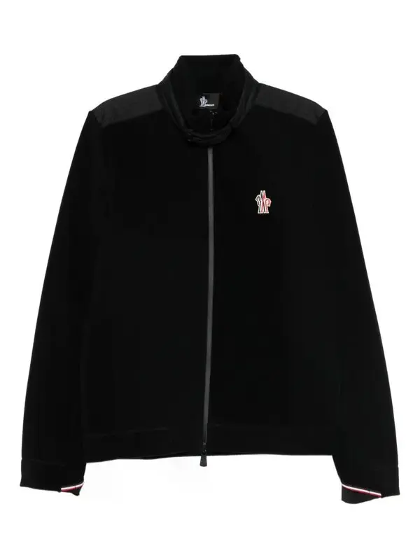 Moncler Logo-patch Zip-up Jacket