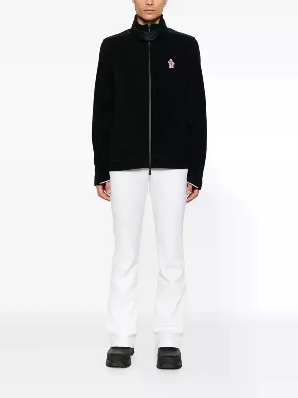 Moncler Logo-patch Zip-up Jacket