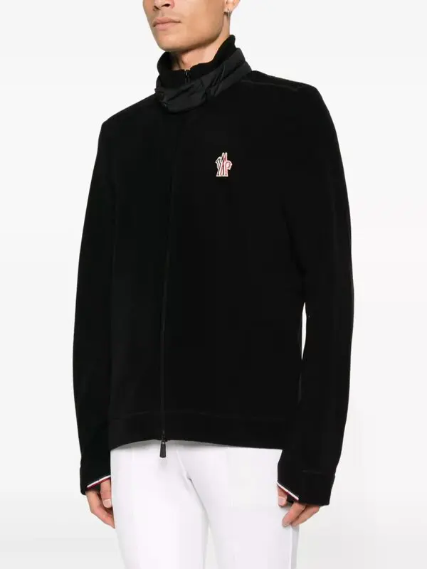 Moncler Logo-patch Zip-up Jacket