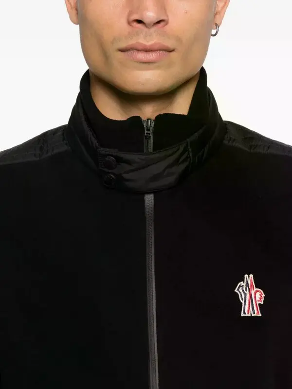Moncler Logo-patch Zip-up Jacket