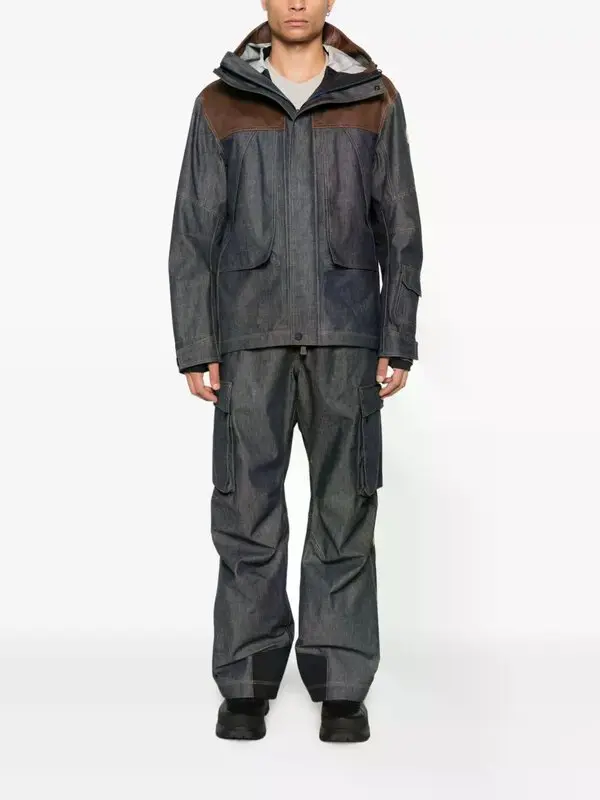 Moncler Panelled Hooded Jacket