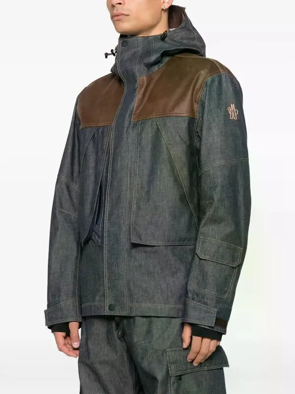 Moncler Panelled Hooded Jacket