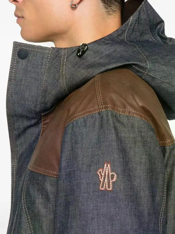 Moncler Panelled Hooded Jacket