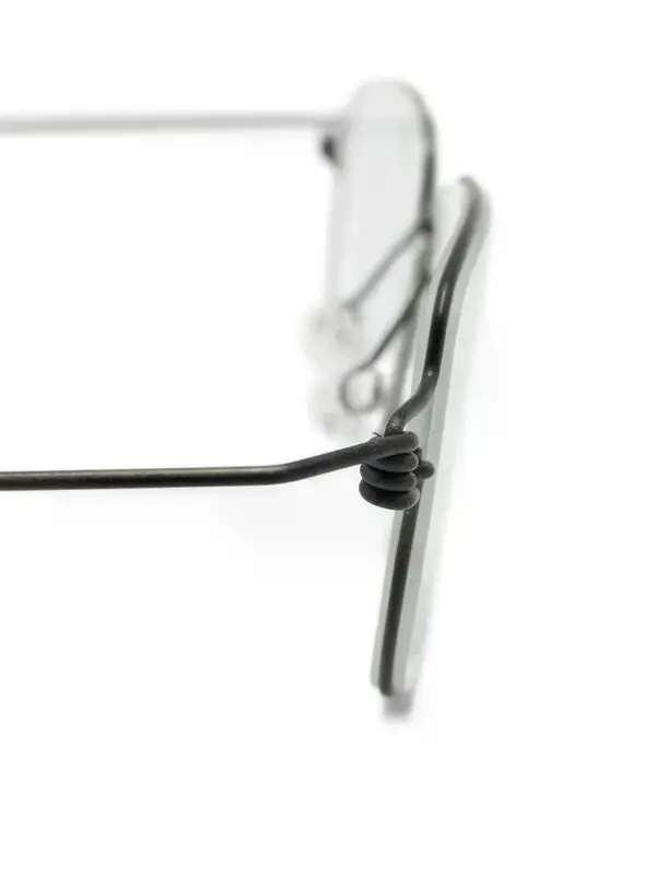 LINDBERG Rectangle-frame Eyeglasses - Grey