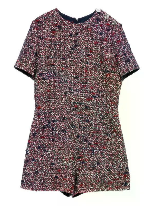 Gucci Buttoned Short-sleeve Playsuit - 4956
