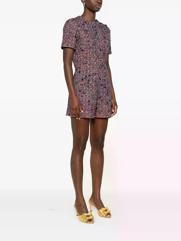 Gucci Buttoned Short-sleeve Playsuit