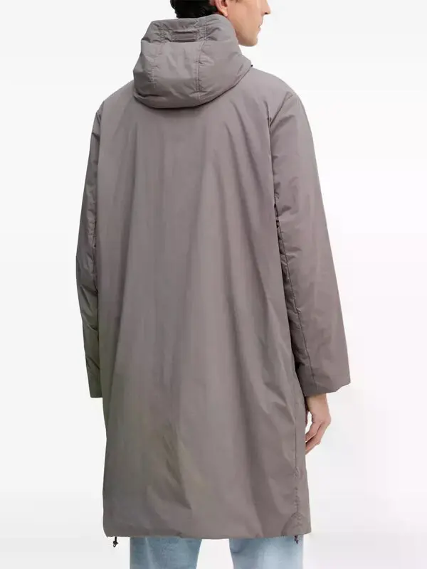 Armani Exchange Hooded Buttoned Coat
