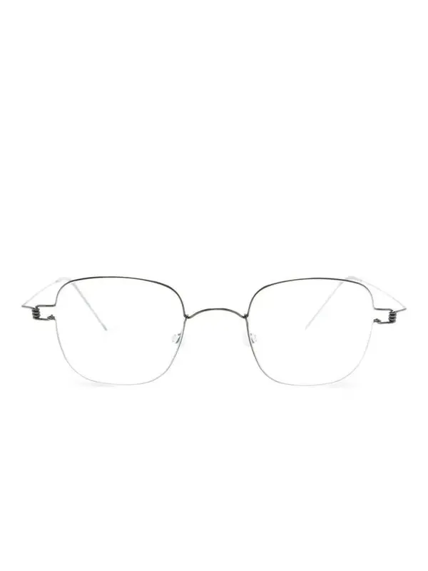 LINDBERG Rim Emil Rectangle Eyeglasses - Black