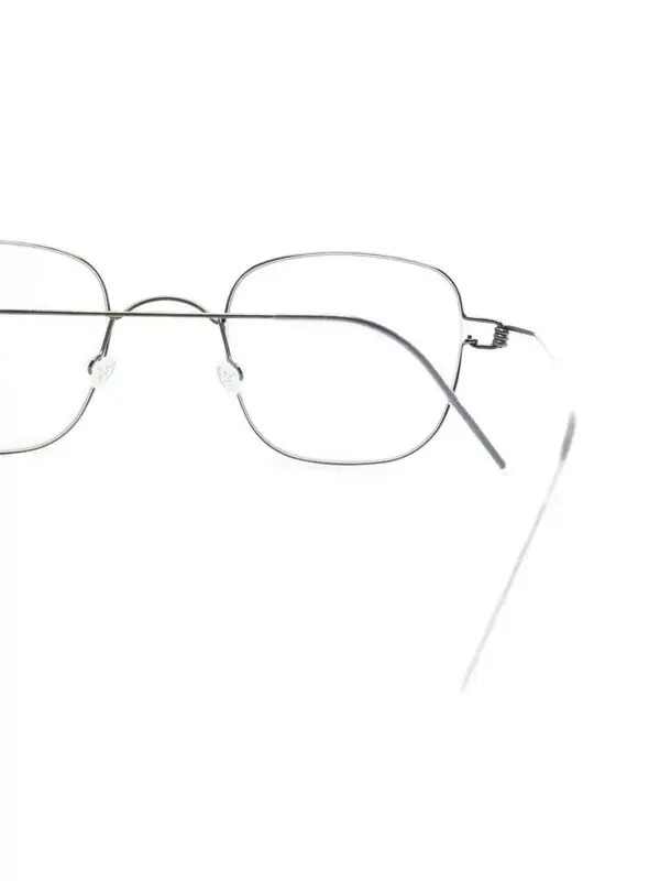 LINDBERG Rim Emil Rectangle Eyeglasses - Black