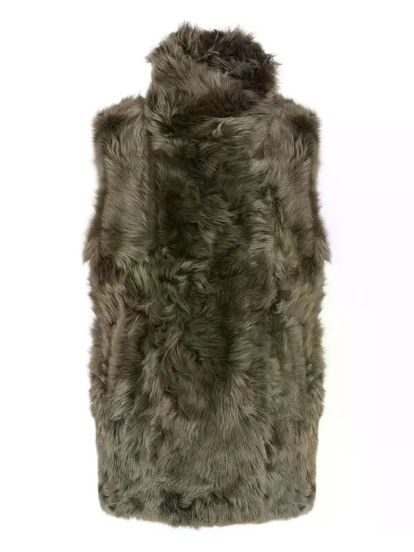 YVES SALOMON Toscana Lambskin Jacket - Grey