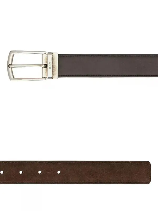 TOD'S Leather Reversible Belt