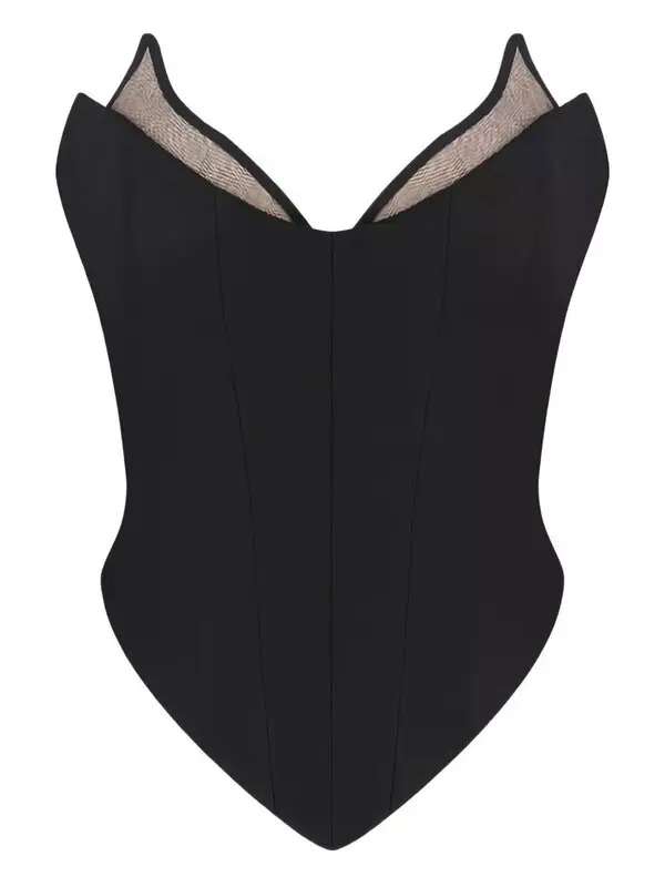 NUE Sweetheart-neckline Bustier Top