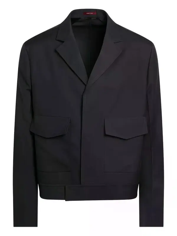 Gucci Single-breasted Patch-pocket Jacket