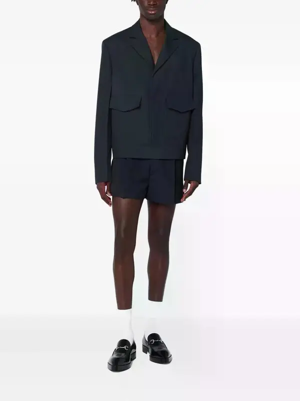 Gucci Single-breasted Patch-pocket Jacket