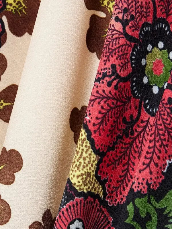 La DoubleJ Karis Printed Crepe Kaftan