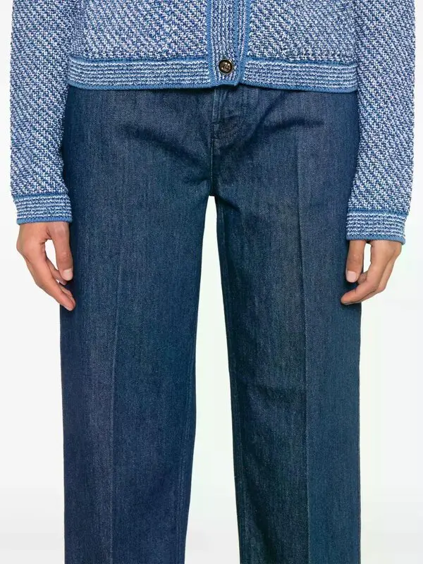 Gucci Pressed-crease Jeans
