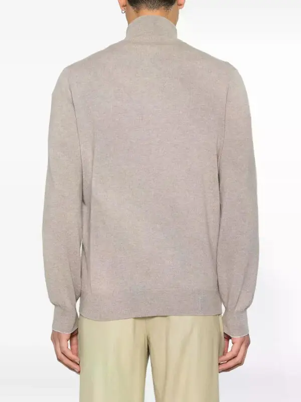 Brunello Cucinelli Cashmere Cardigan - Grey