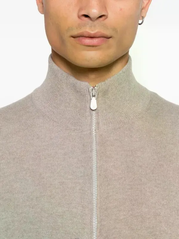 Brunello Cucinelli Cashmere Cardigan - Grey