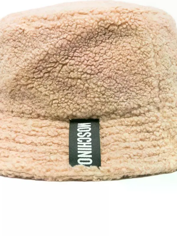 Moschino Textured Bucket Hat