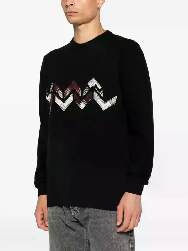 Missoni Zigzag-detail Wool Sweater