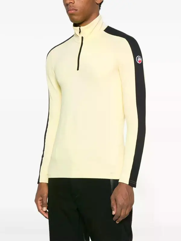 Fusalp Panelled Half-zip Top