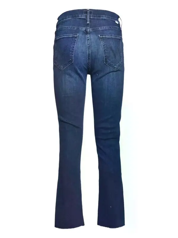 MOTHER Frayed Hem Jeans