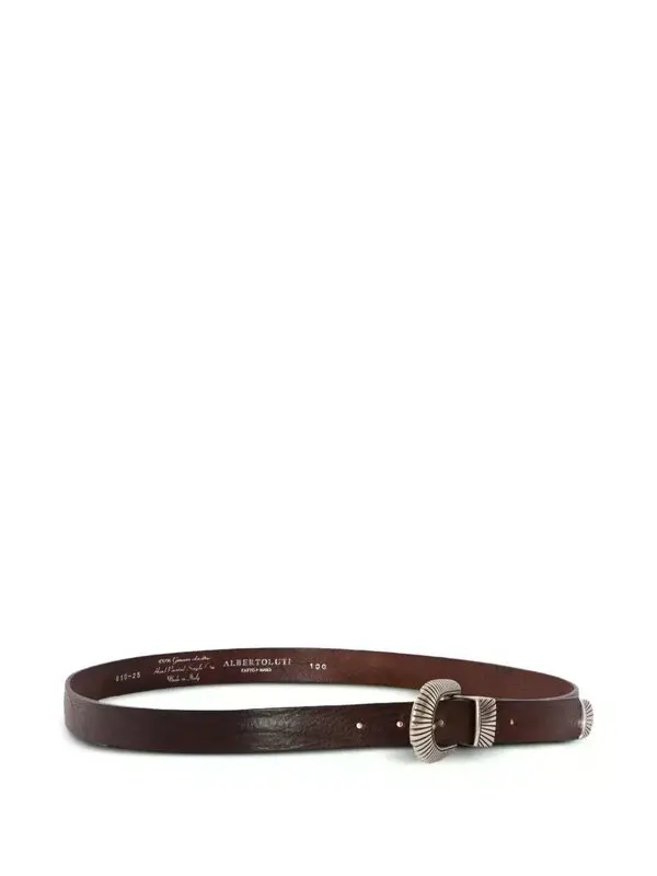 ALBERTO LUTI Leather Belt