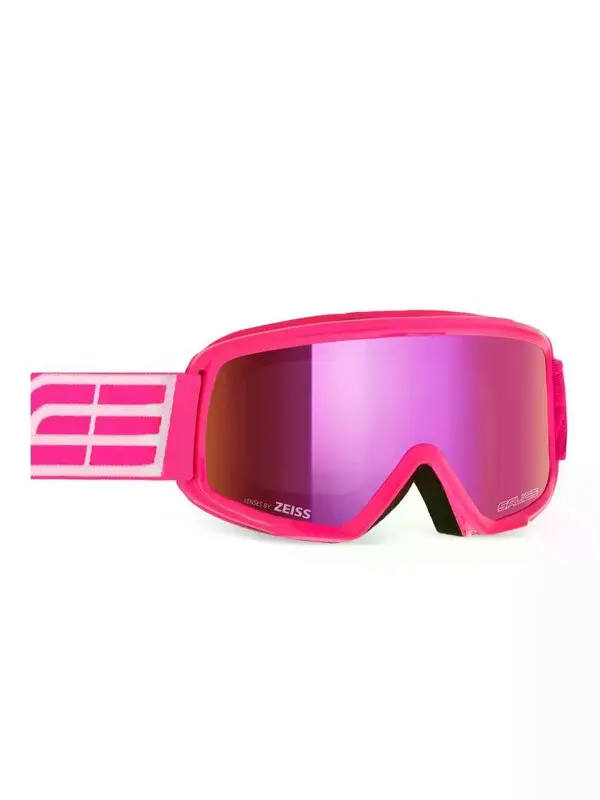 SALICE Elasticated-strap Ski Goggles - Pink
