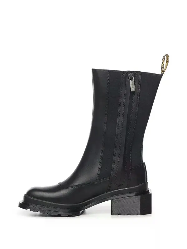 Dr. Martens Maybole Block-heel Boots - Black