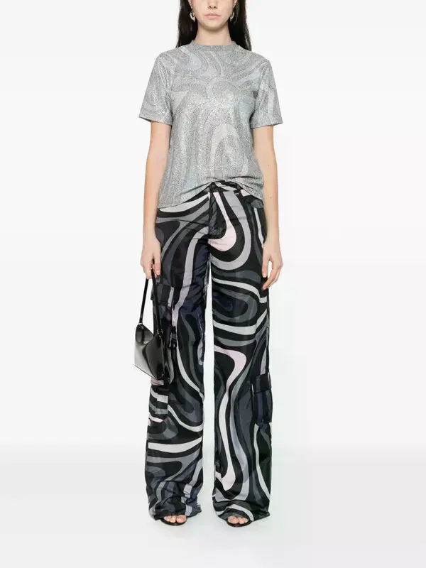 Emilio Pucci Abstract-pattern T-shirt