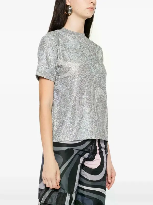 Emilio Pucci Abstract-pattern T-shirt