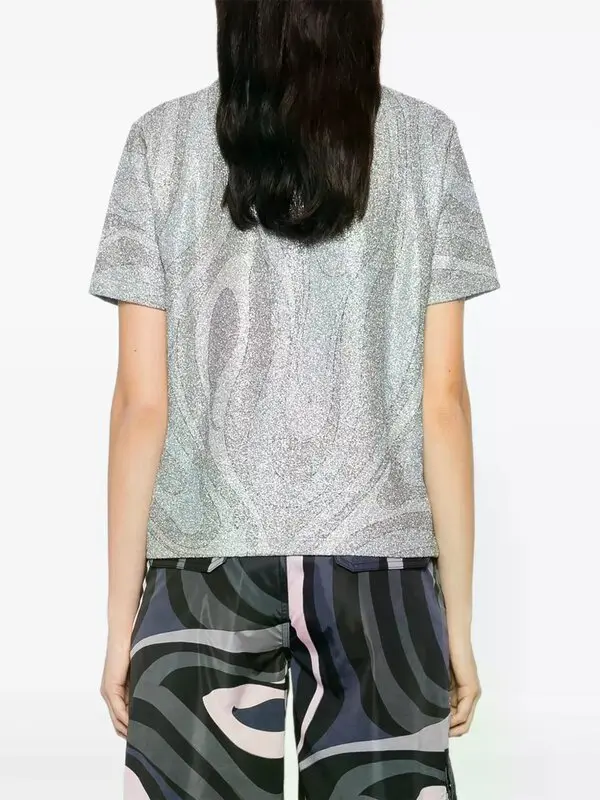 Emilio Pucci Abstract-pattern T-shirt