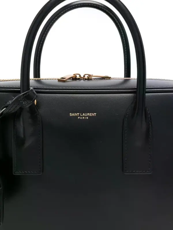 Saint Laurent Leather Tote Bag