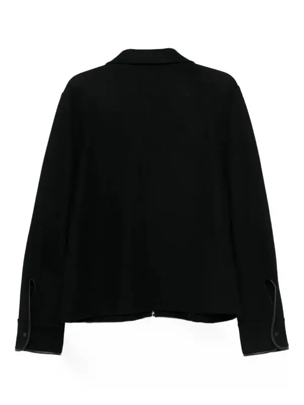 JIL SANDER Zip-fastening Wool Jacket