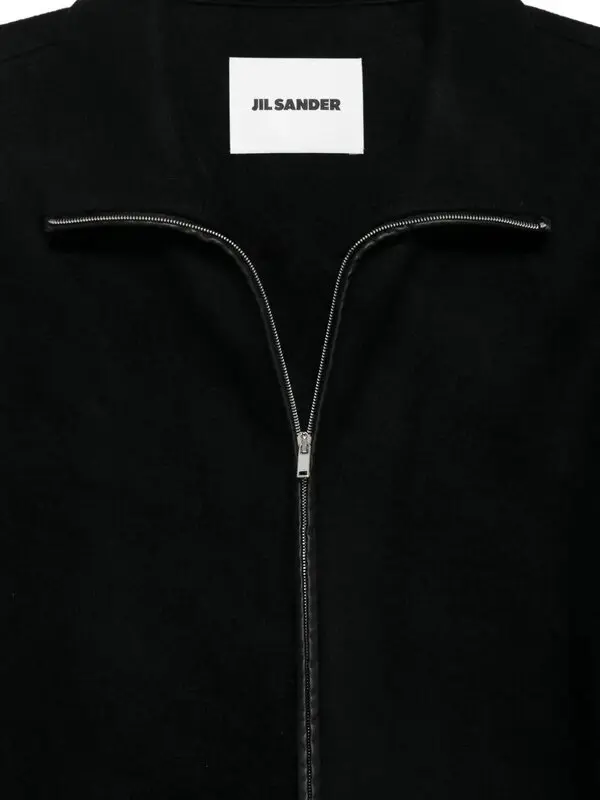 JIL SANDER Zip-fastening Wool Jacket