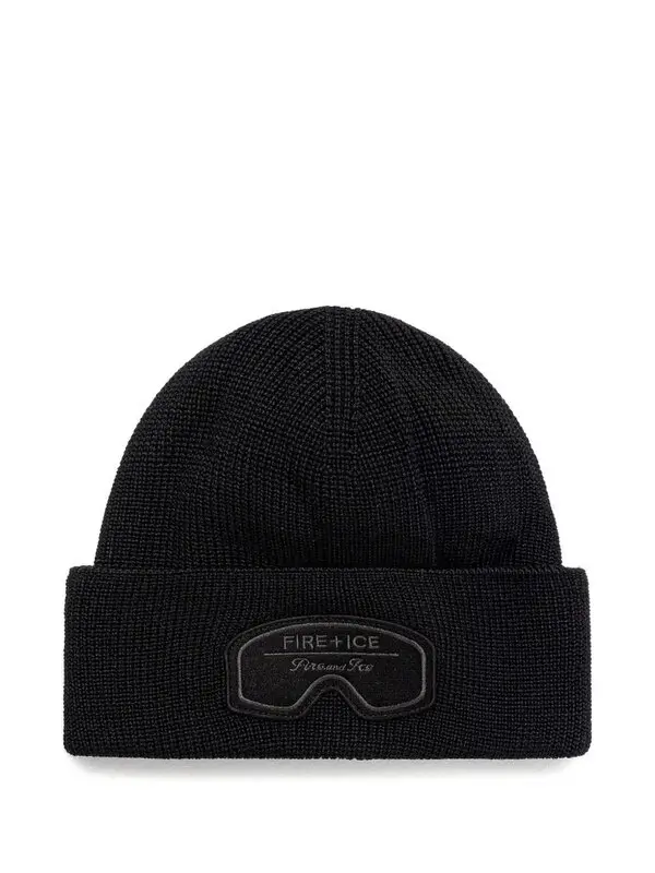 Bogner Logo-patch Beanie - Black