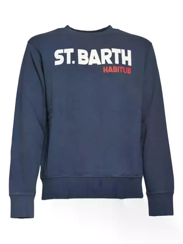 MC2 SAINT BARTH Soho Crew-neck Sweatshirt - Blue