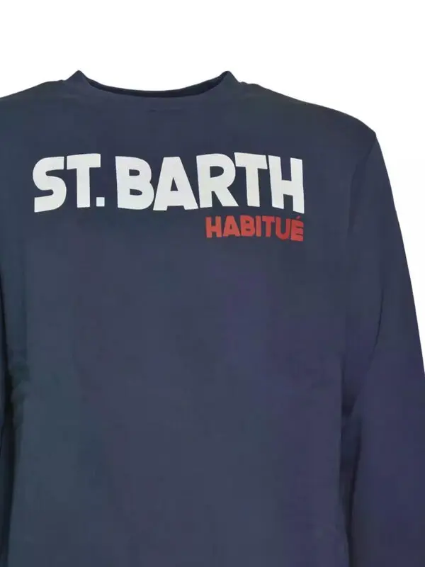 MC2 SAINT BARTH Soho Crew-neck Sweatshirt - Blue