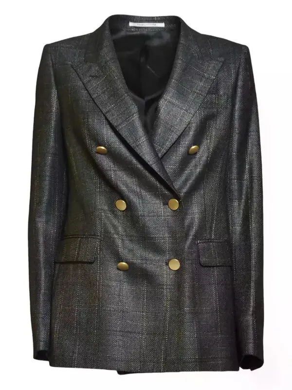 Tagliatore Double-breasted Check Blazer