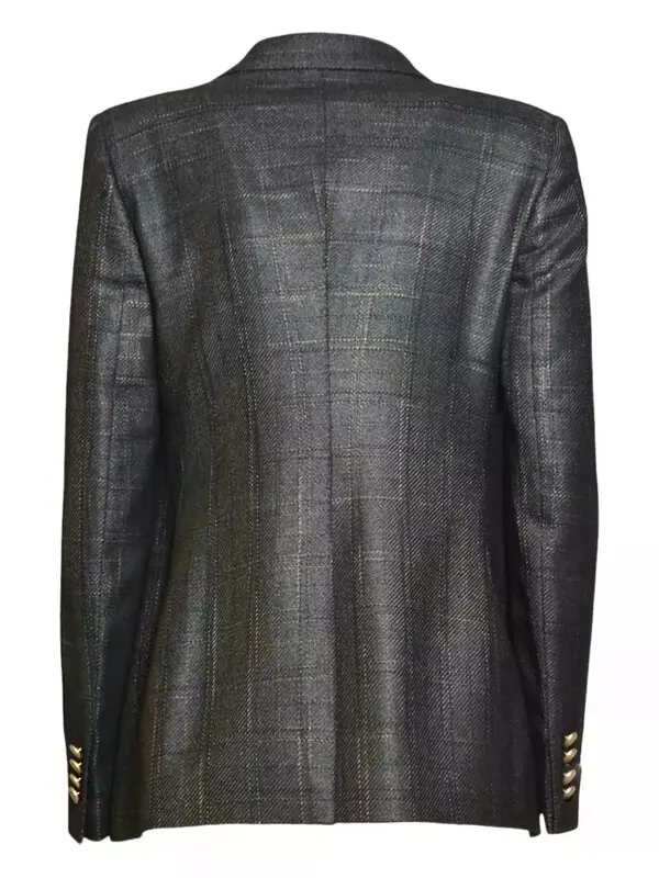 Tagliatore Double-breasted Check Blazer