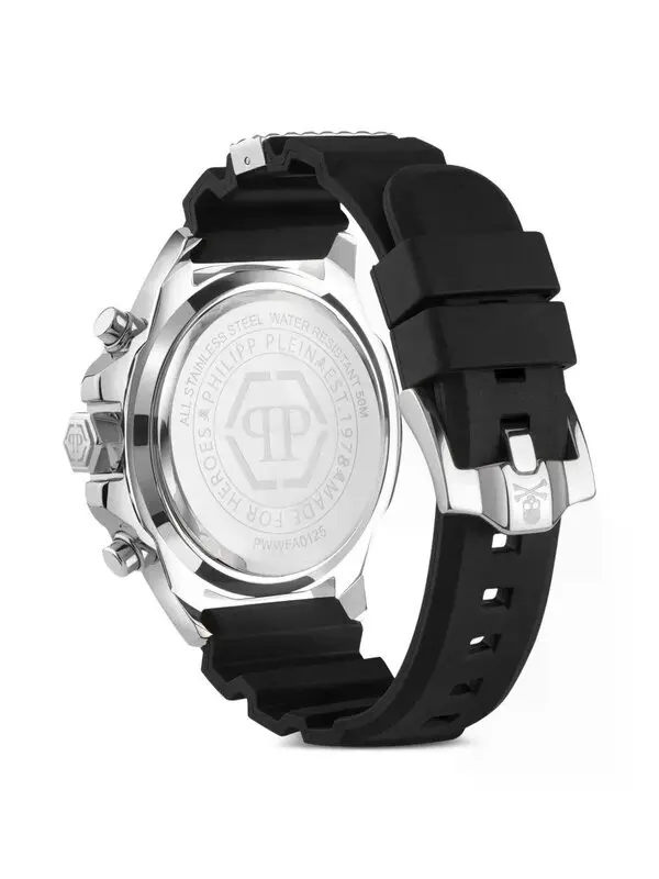 Philipp Plein The $kull 44mm Watch - Black