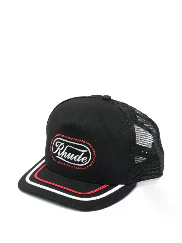 Rhude Trucker Cap - Black