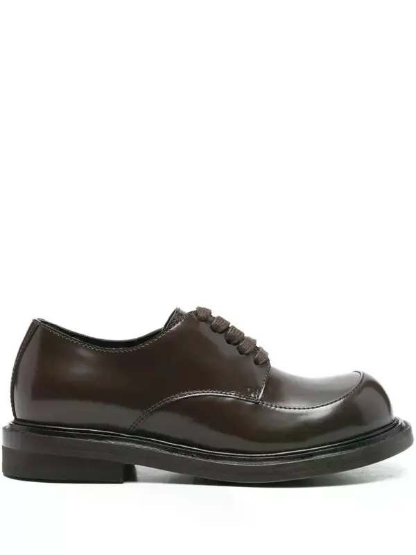 Moschino Leather Derby Shoes